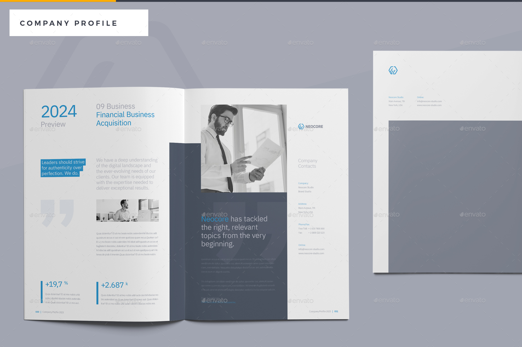 Company Profile, Print Templates | GraphicRiver