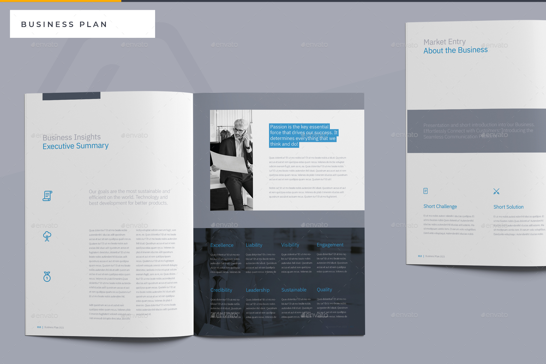 Business Plan, Print Templates | GraphicRiver