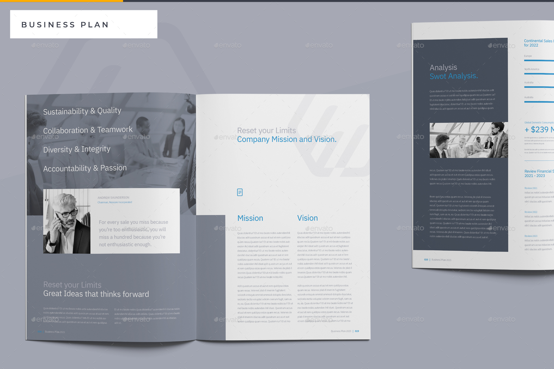 Business Plan, Print Templates | GraphicRiver