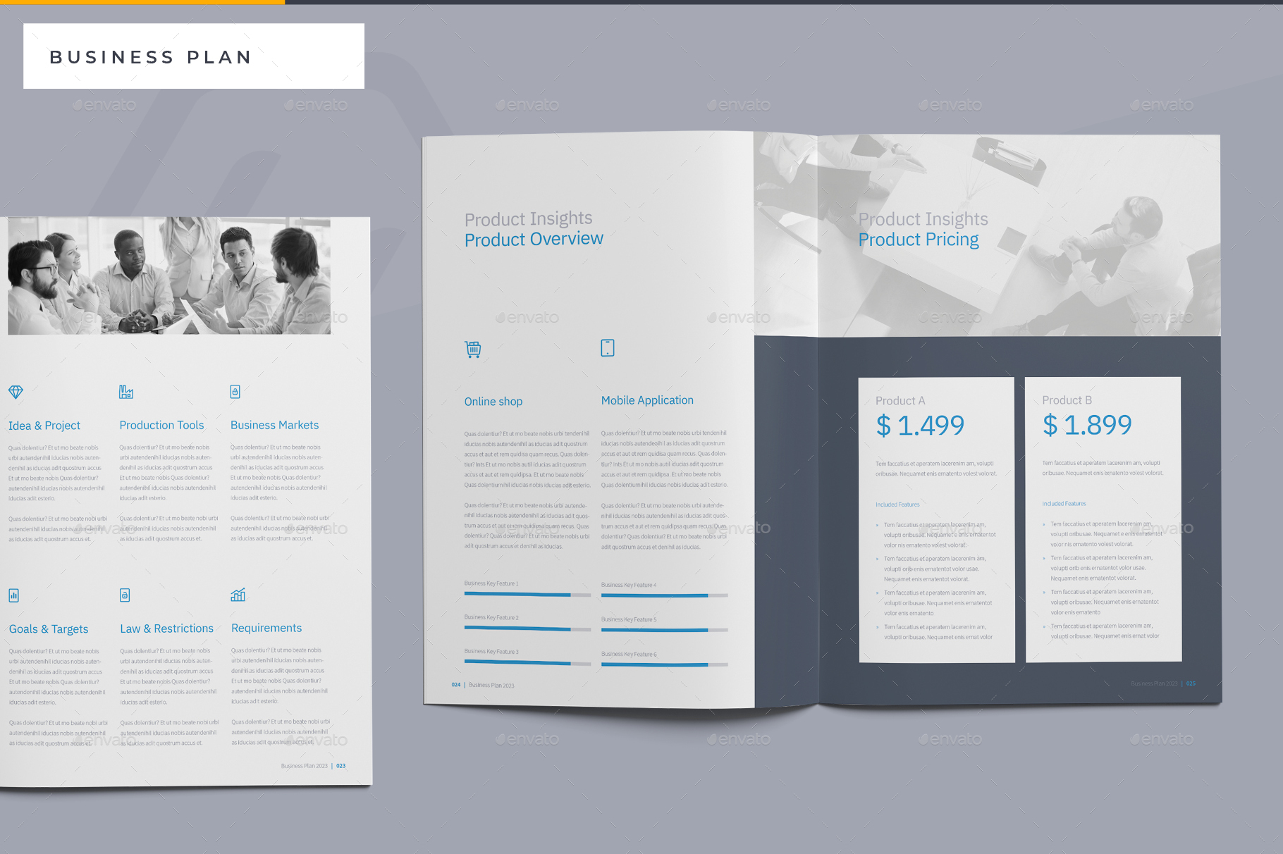 Business Plan, Print Templates | GraphicRiver