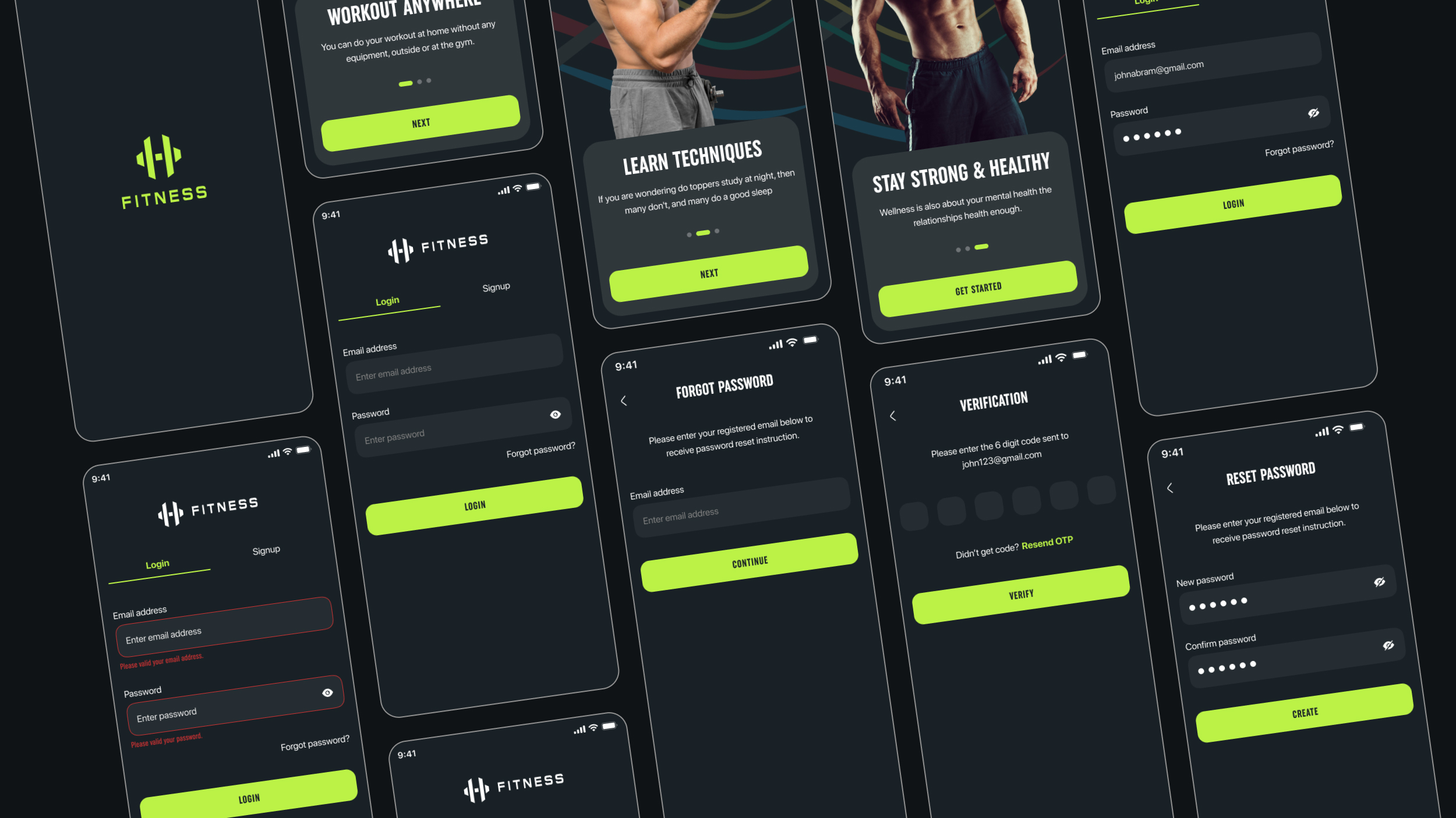 Gymbody Workout App UI Template: Gym app in Flutter(Android, iOS) App | MuscleMate App by ...