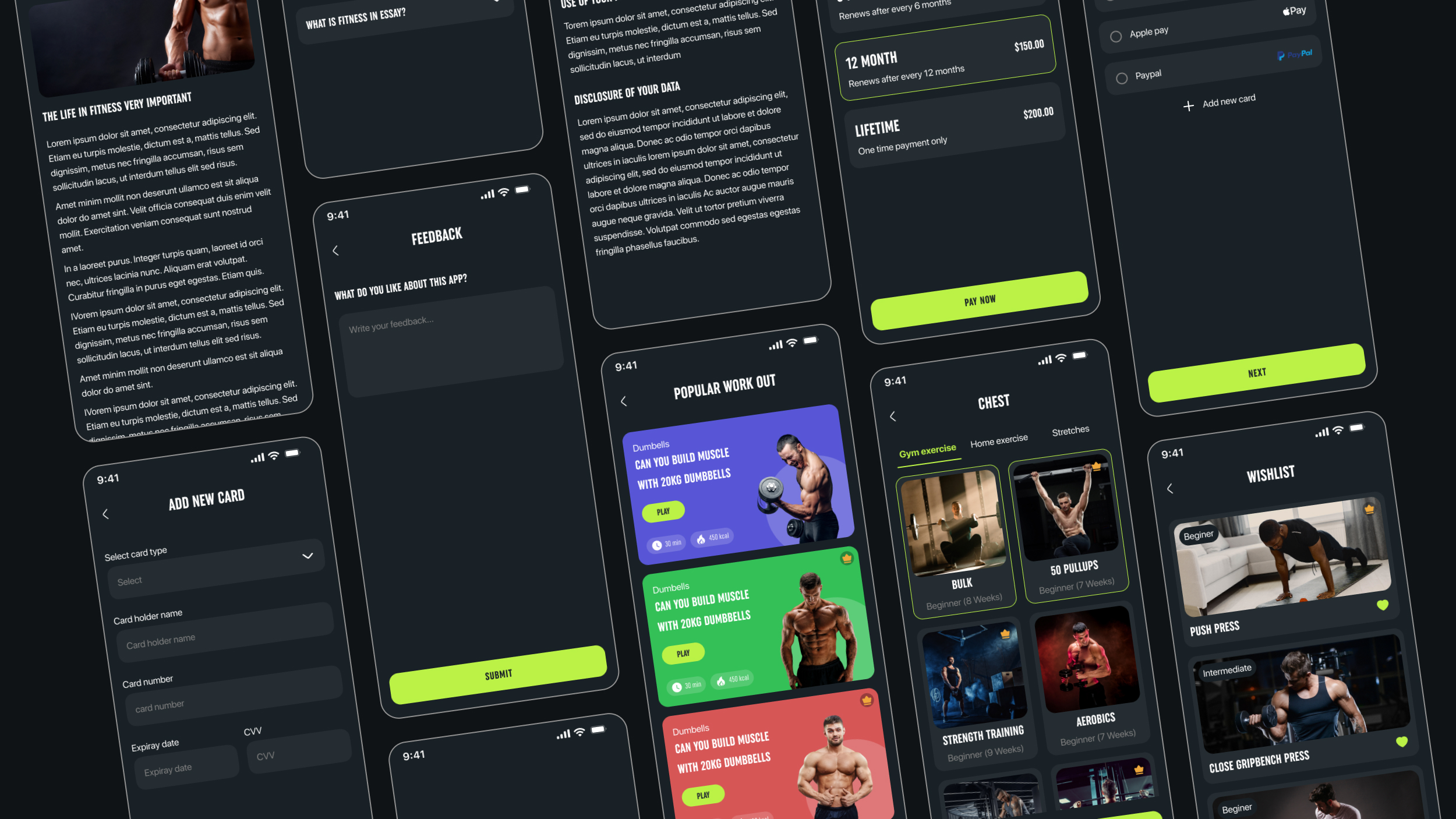 Gymbody Workout App UI Template: Gym app in Flutter(Android, iOS) App | MuscleMate App by ...