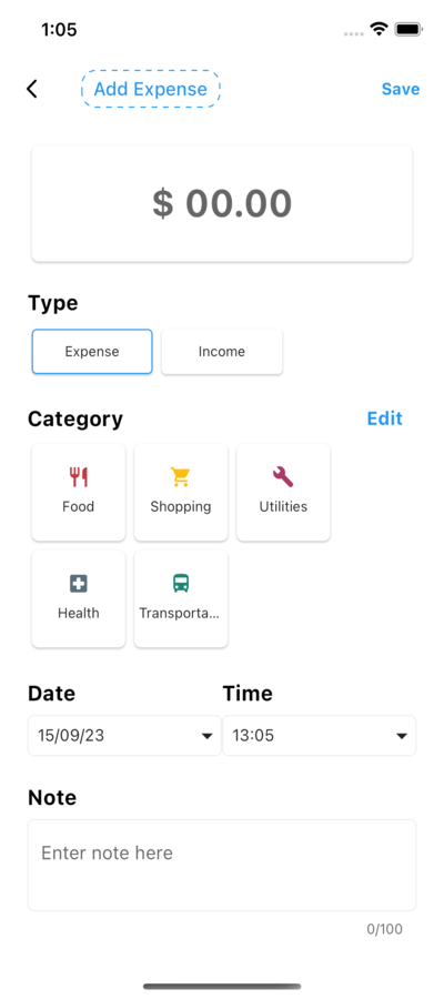 Flutter Expense Manager by awaisdev5765 | CodeCanyon