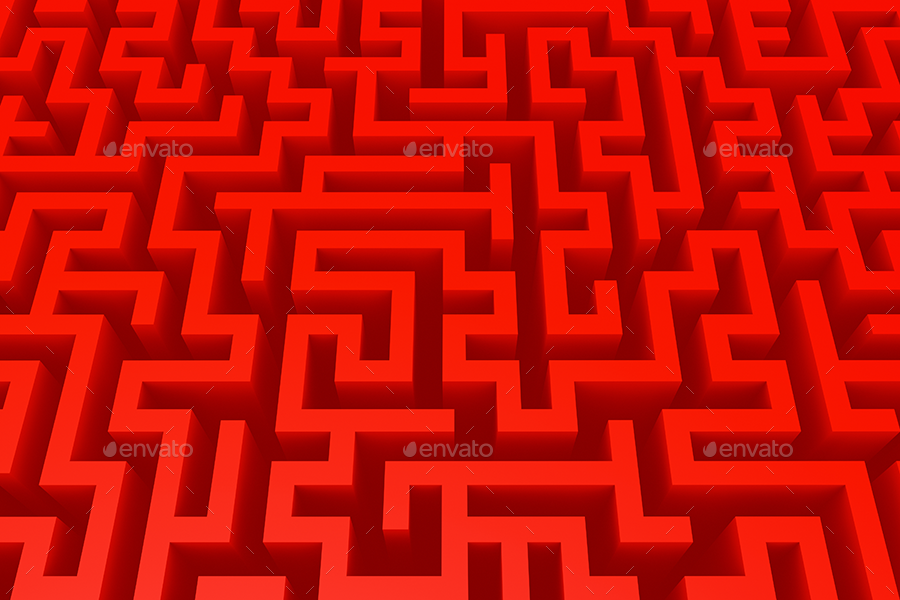 Abstract Maze 3D Backgrounds, Graphics | GraphicRiver