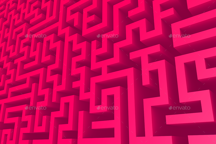 Abstract Maze 3D Backgrounds, Graphics | GraphicRiver