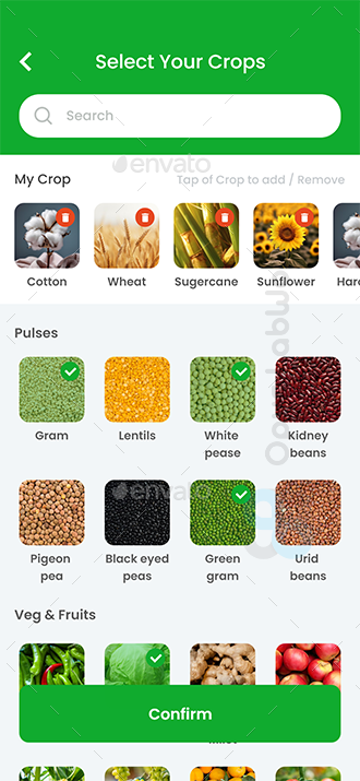 Farmer Agriculture App UI Kit | Agri eCommerce App UI | Agro Market ...