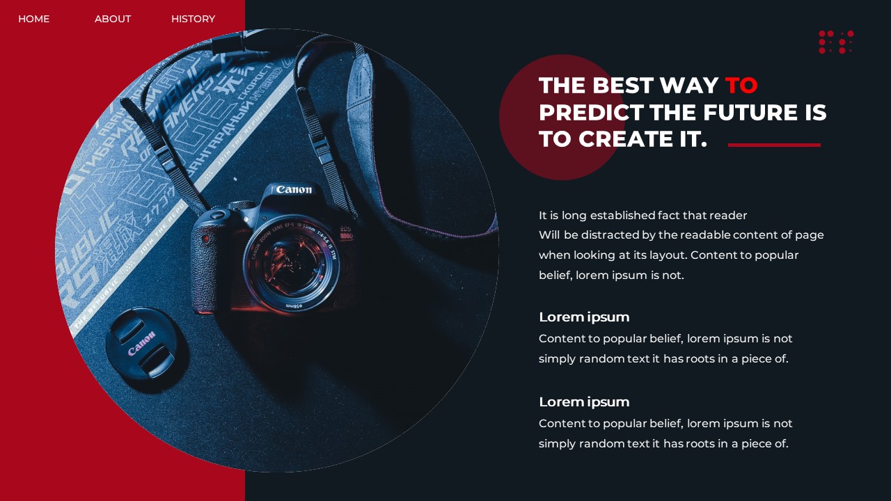 Kyoshiwho - Photo Studio Powerpoint Template, Presentation Templates