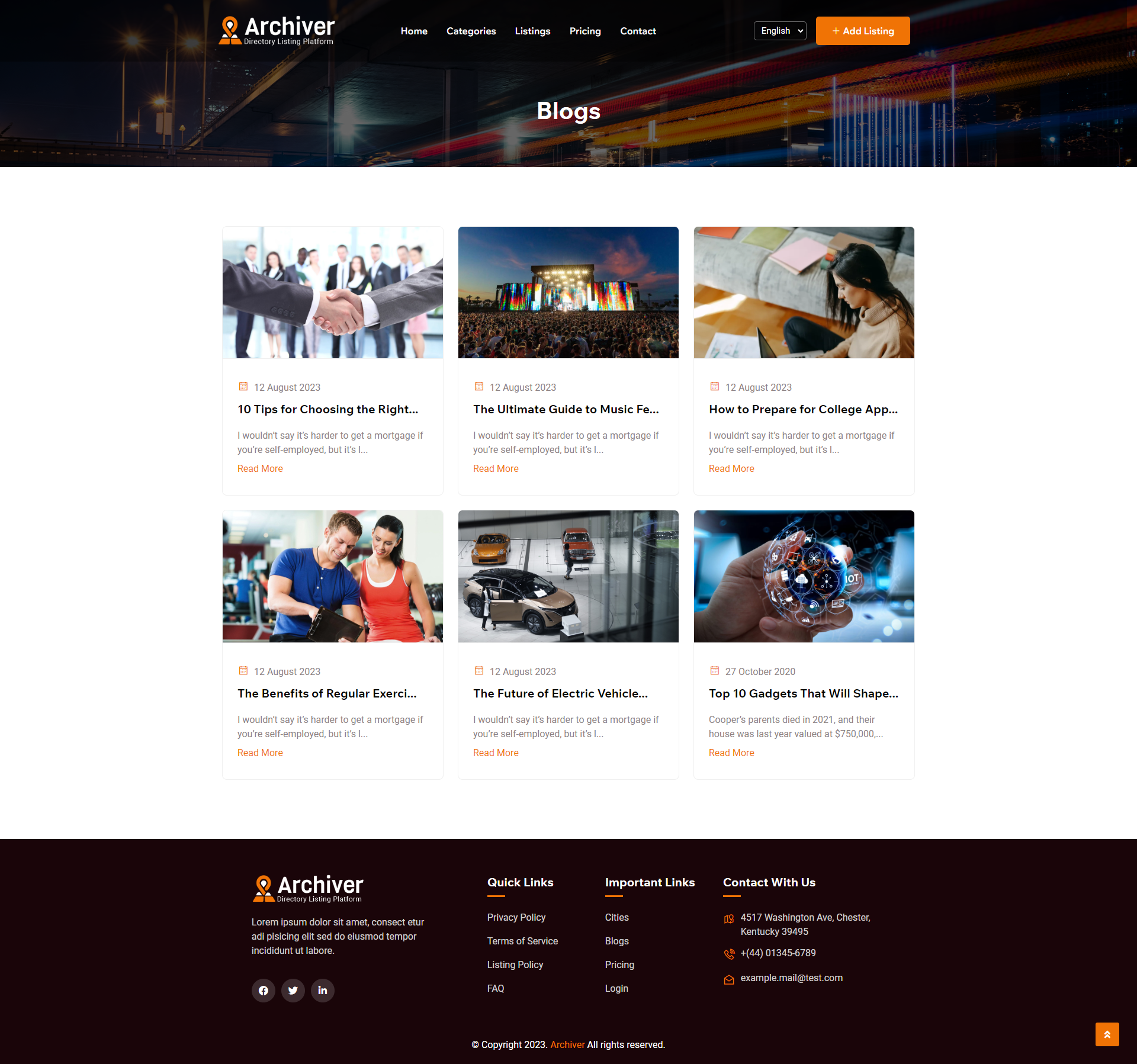 Archiver - Directory Listing Platform by ViserLab | CodeCanyon