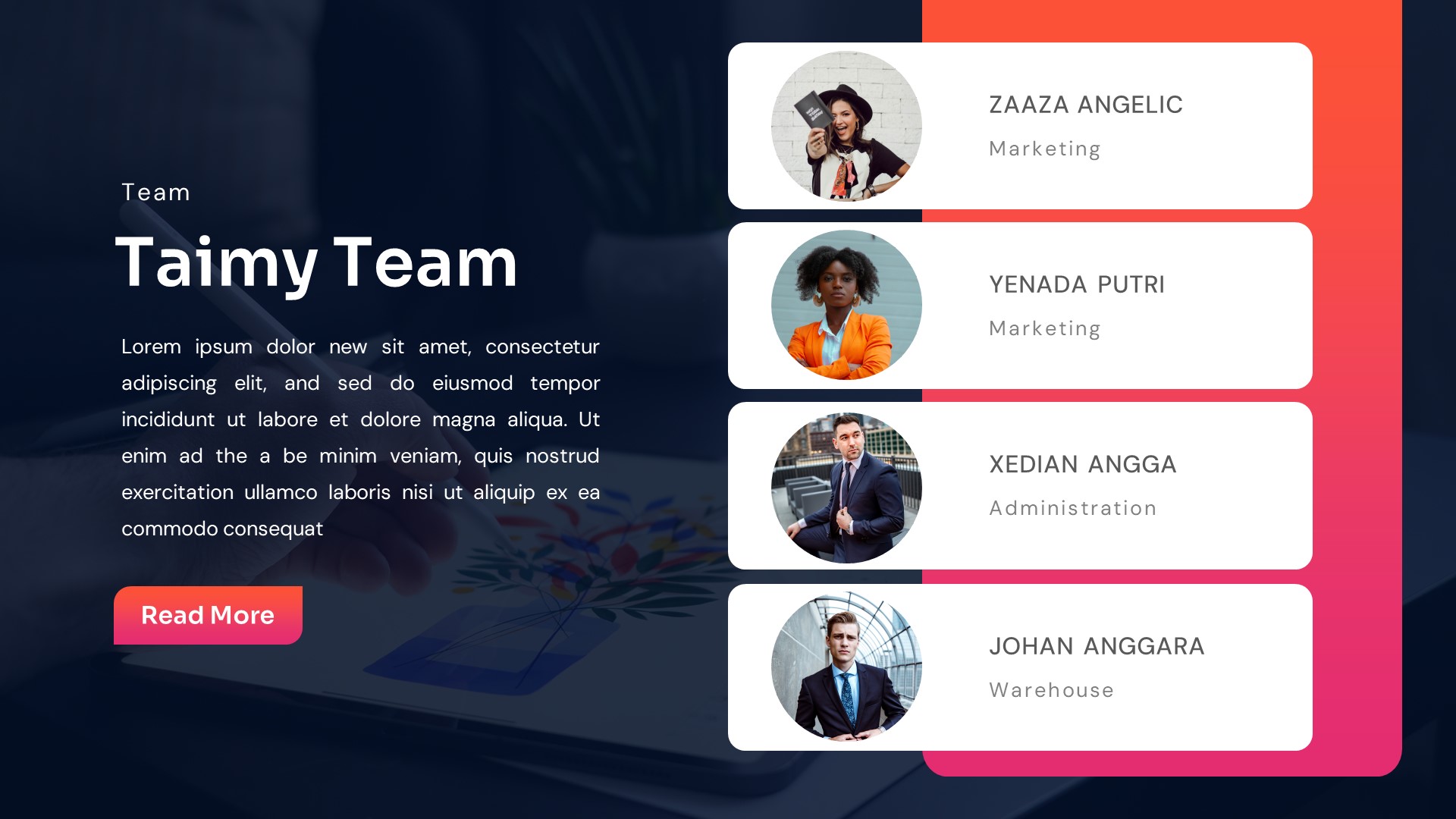 Taimy - Business Google Slides Template, Presentation Templates ...