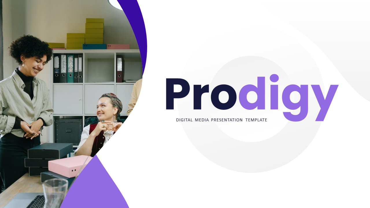Prodigy - Digital Marketing Agency Presentation Template, Presentation ...