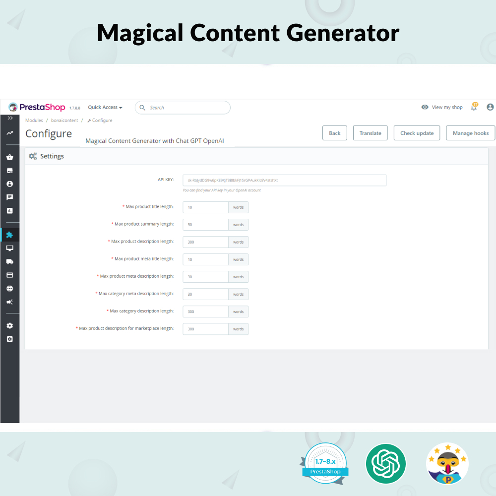 Magical Content Generator with ChatGPT OpenAI by Bonpresta | CodeCanyon