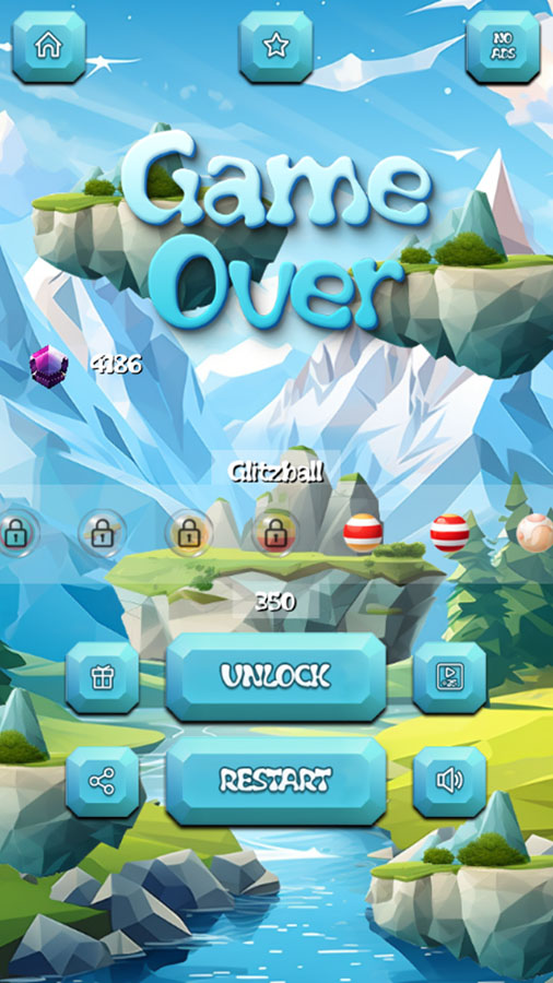 Rise and Roll Game Template by hobiron | CodeCanyon