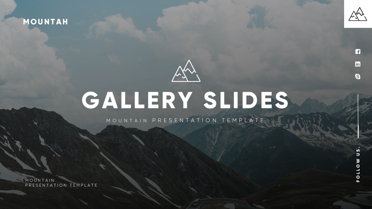 Mountah - Mountain Powerpoint Template, Presentation Templates ...