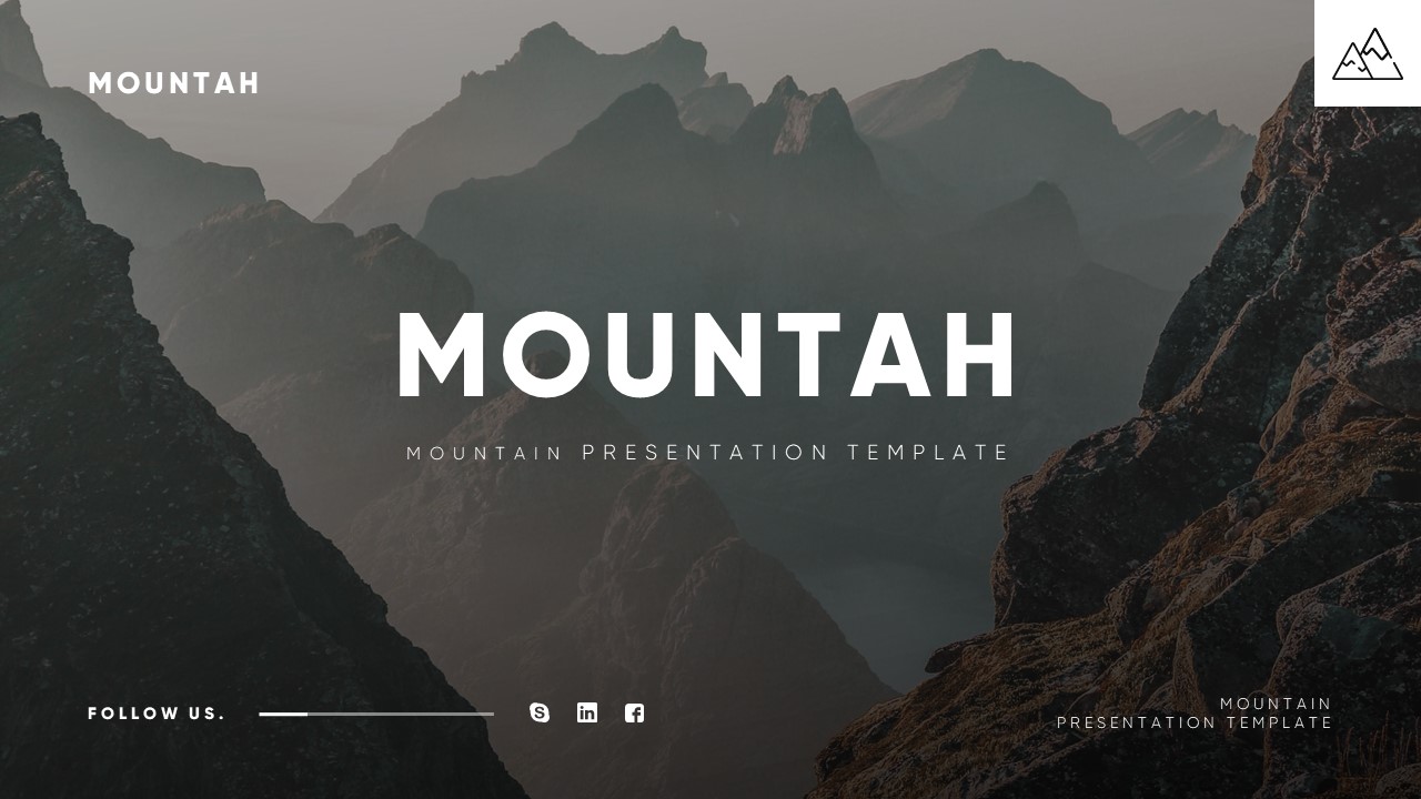 Mountah - Mountain Google Slides Template, Presentation Templates ...