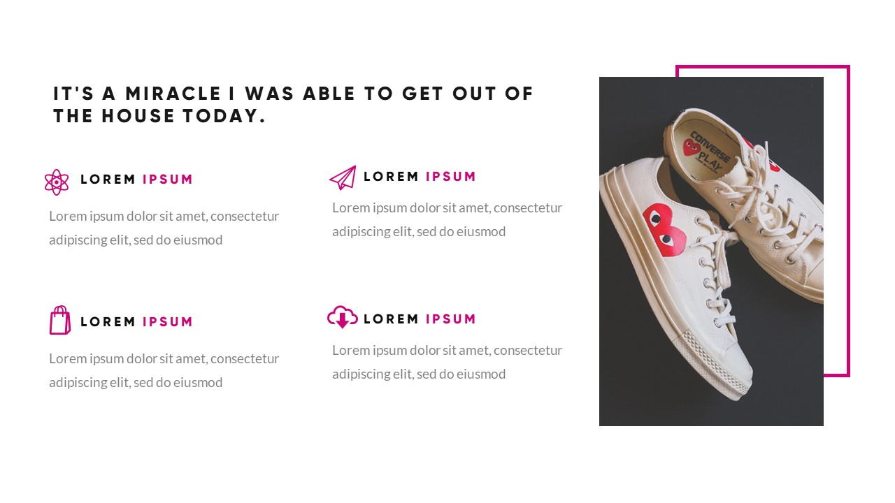 Skeates - Shoes And Sneakers Powerpoint Template, Presentation Templates