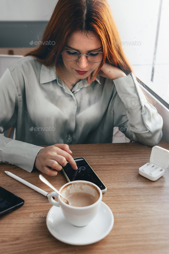 Redhead Girl. Redhead Productivity: Working Remotely with Style and ...