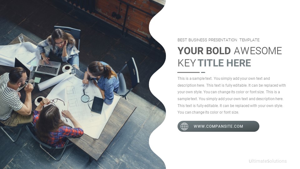 Ultimate Business Solutions PowerPoint Template, Presentation Templates