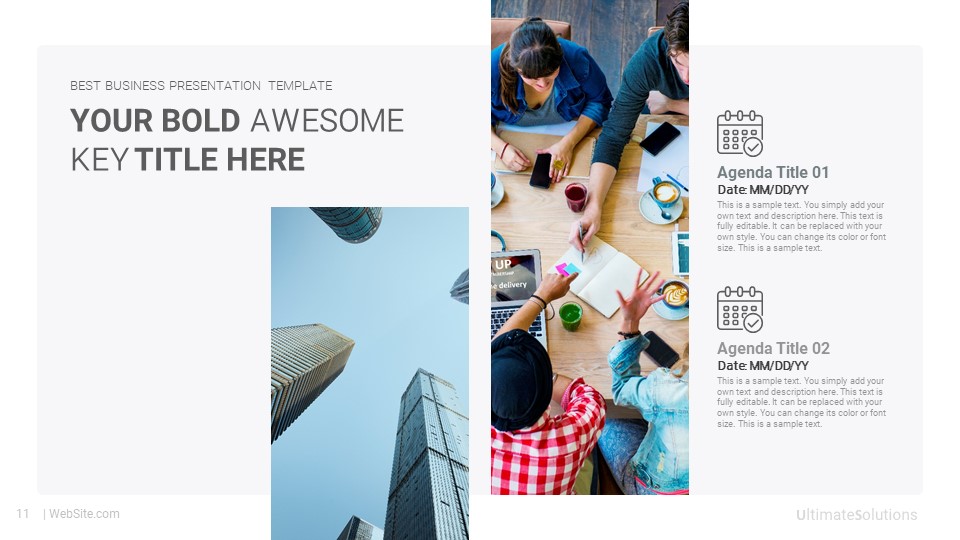 Ultimate Business Solutions PowerPoint Template, Presentation Templates