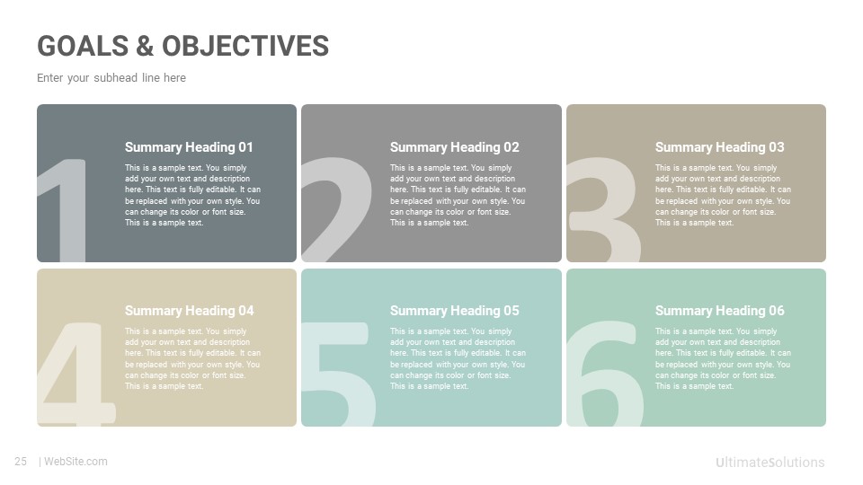 Ultimate Business Solutions PowerPoint Template, Presentation Templates