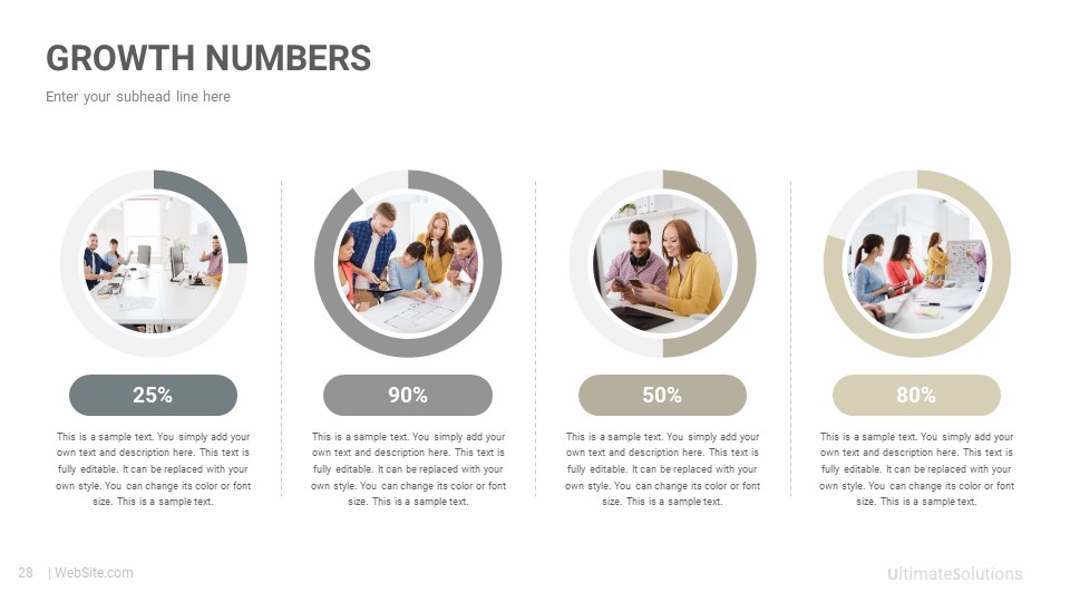 Ultimate Business Solutions PowerPoint Template, Presentation Templates