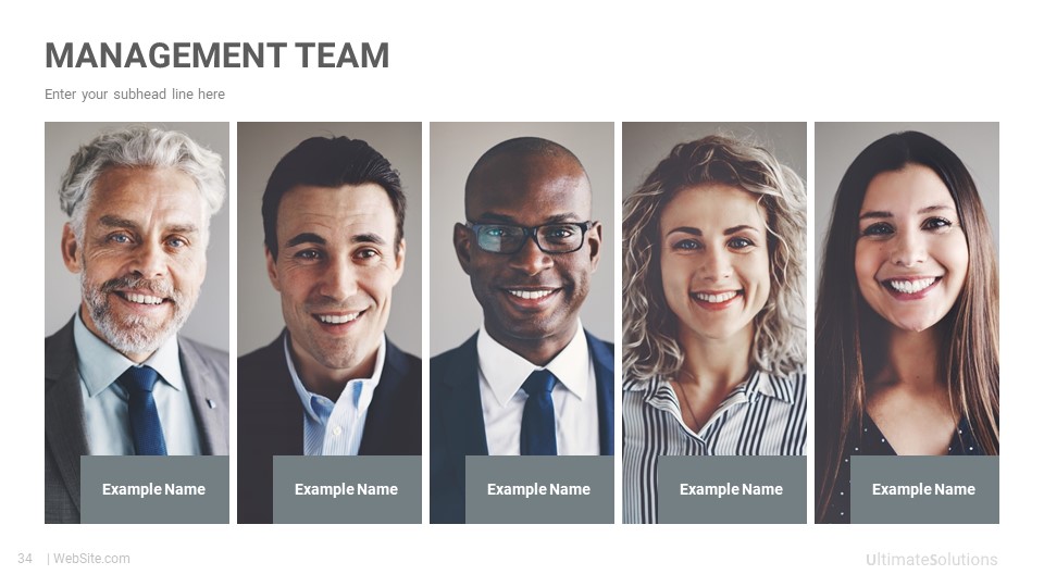 Ultimate Business Solutions PowerPoint Template, Presentation Templates