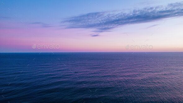 Sunset ocean view with boats Stock Photo by wirestock | PhotoDune