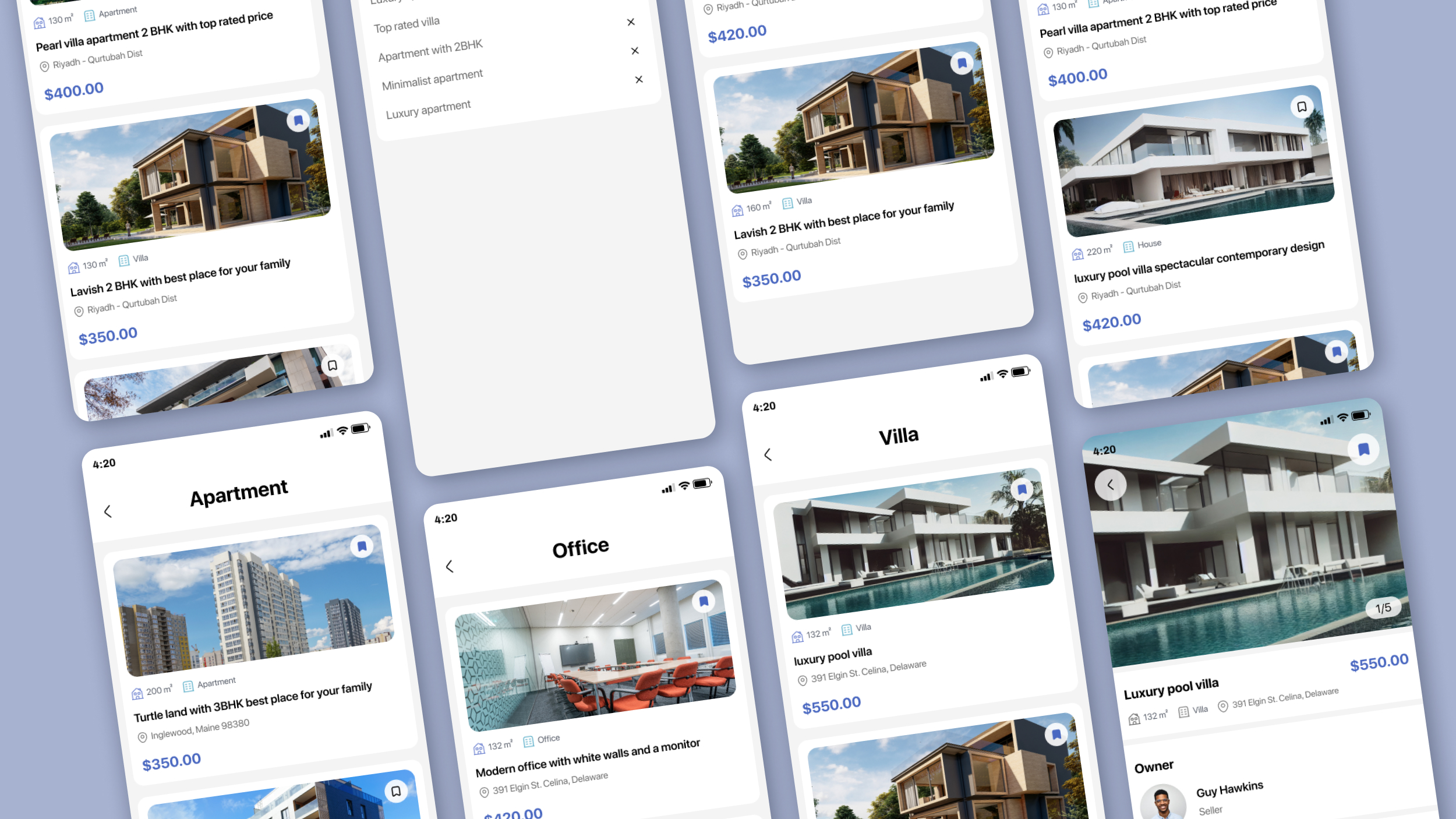 UrbanEstate UI Template: Buy, Rent Property app in Flutter(Android, iOS ...