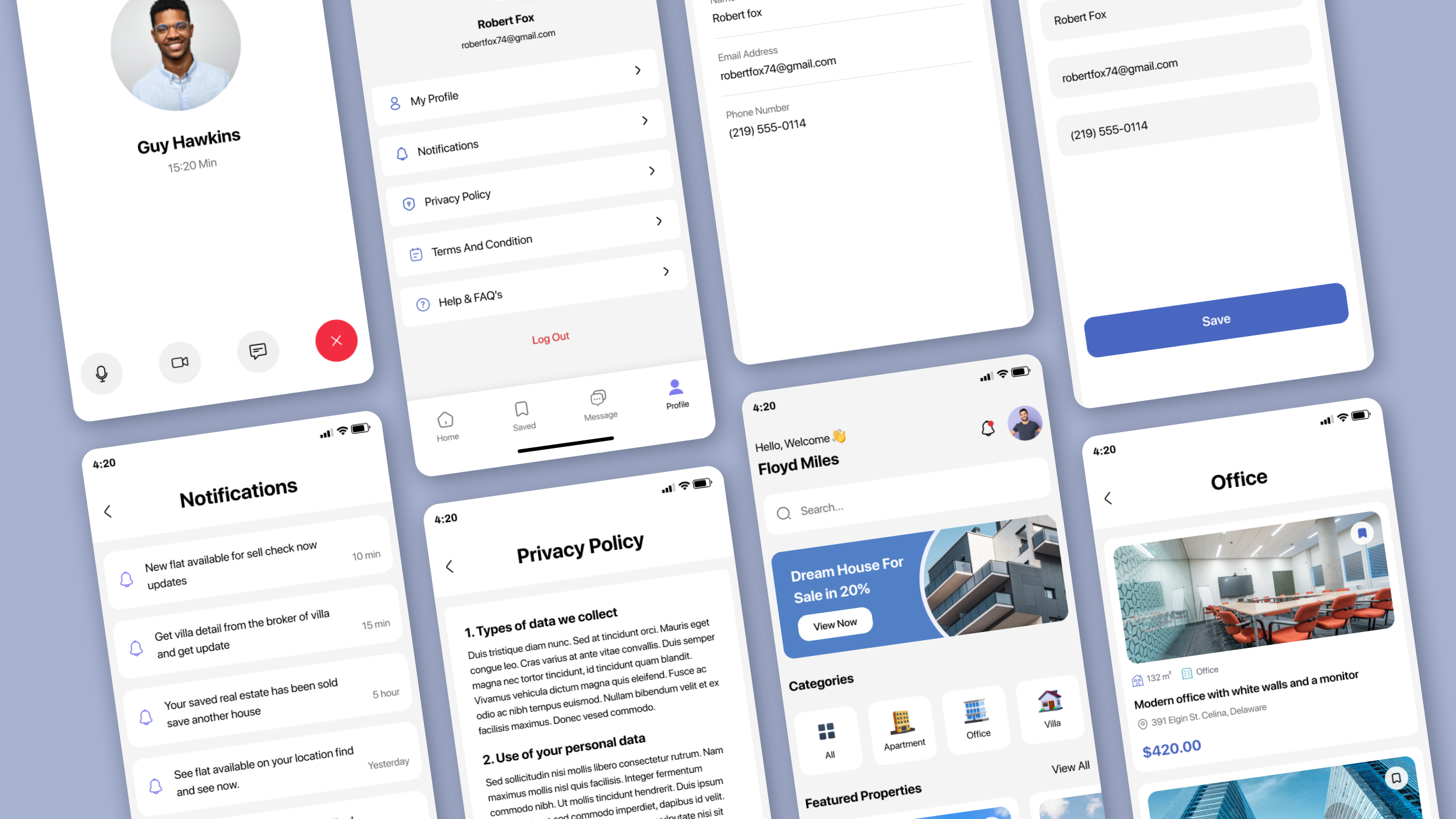 UrbanEstate UI Template: Buy, Rent Property app in Flutter(Android, iOS ...
