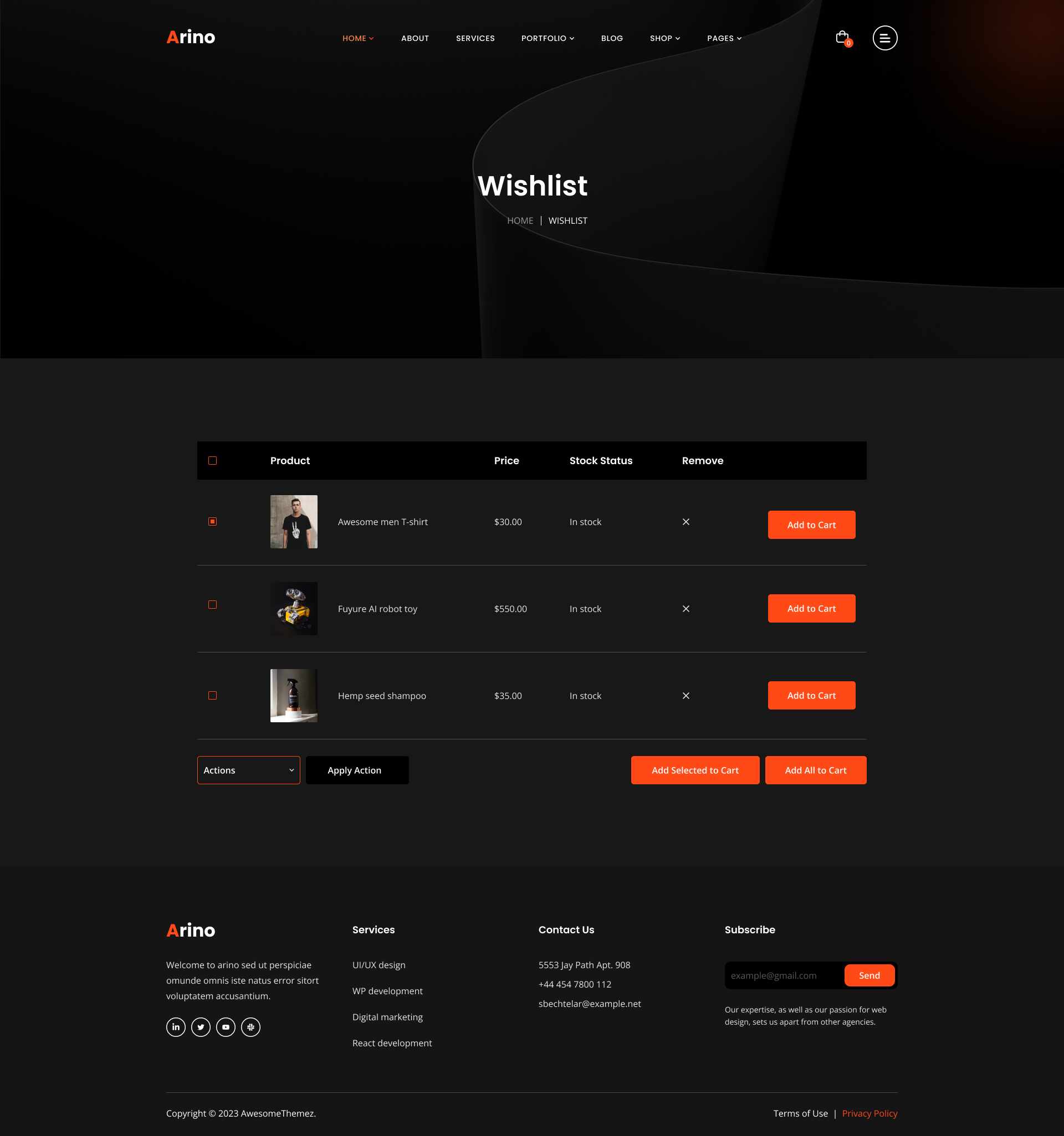 ARINO - Creative Agency Figma Template by AwesomeThemez | ThemeForest