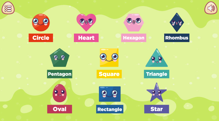 Kids Geometry Game- Educational Game - HTML5, Construct 3 Game by ...