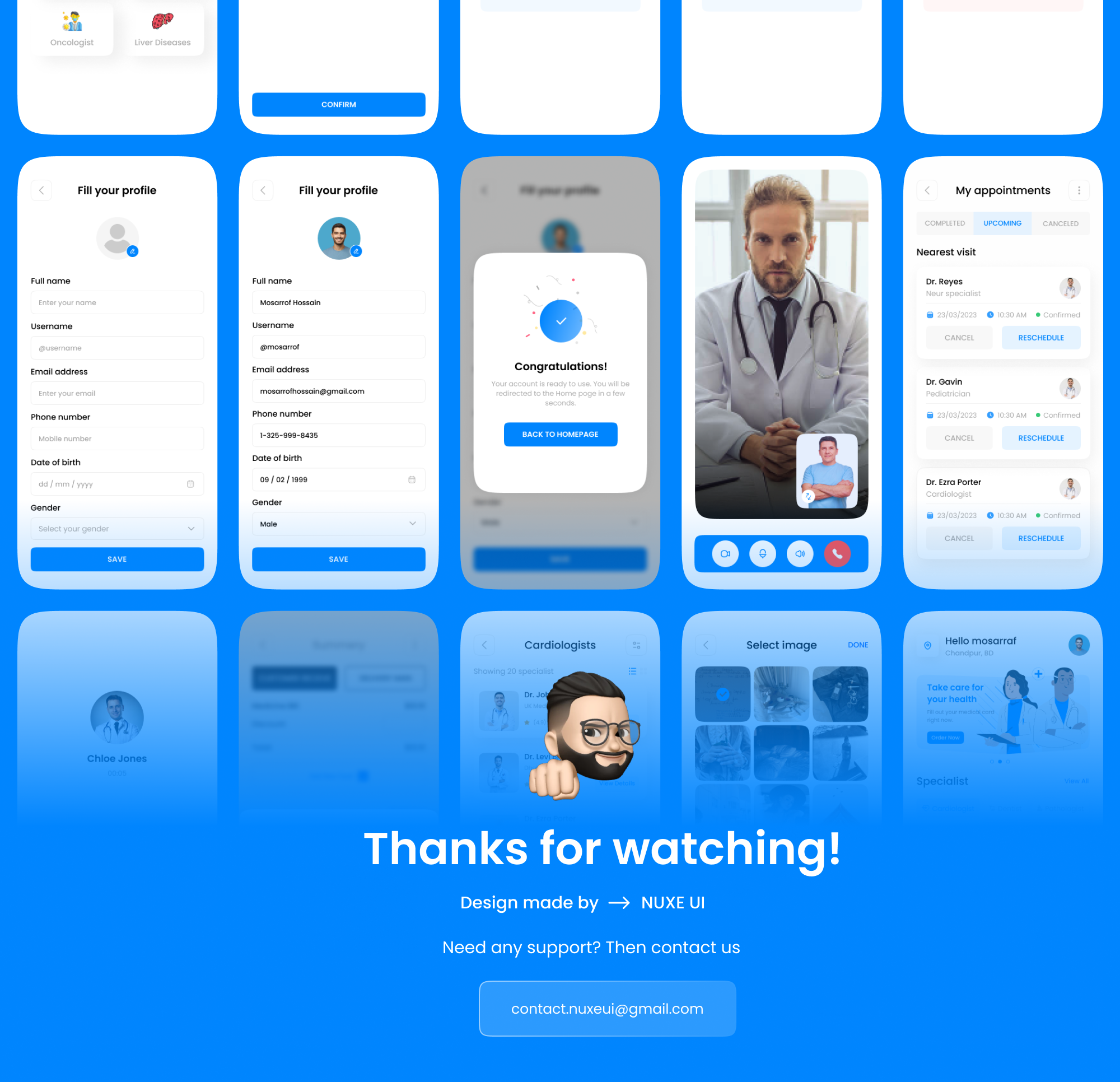 Medicly - Medical Mobile App UI Kit by pixleslab | ThemeForest