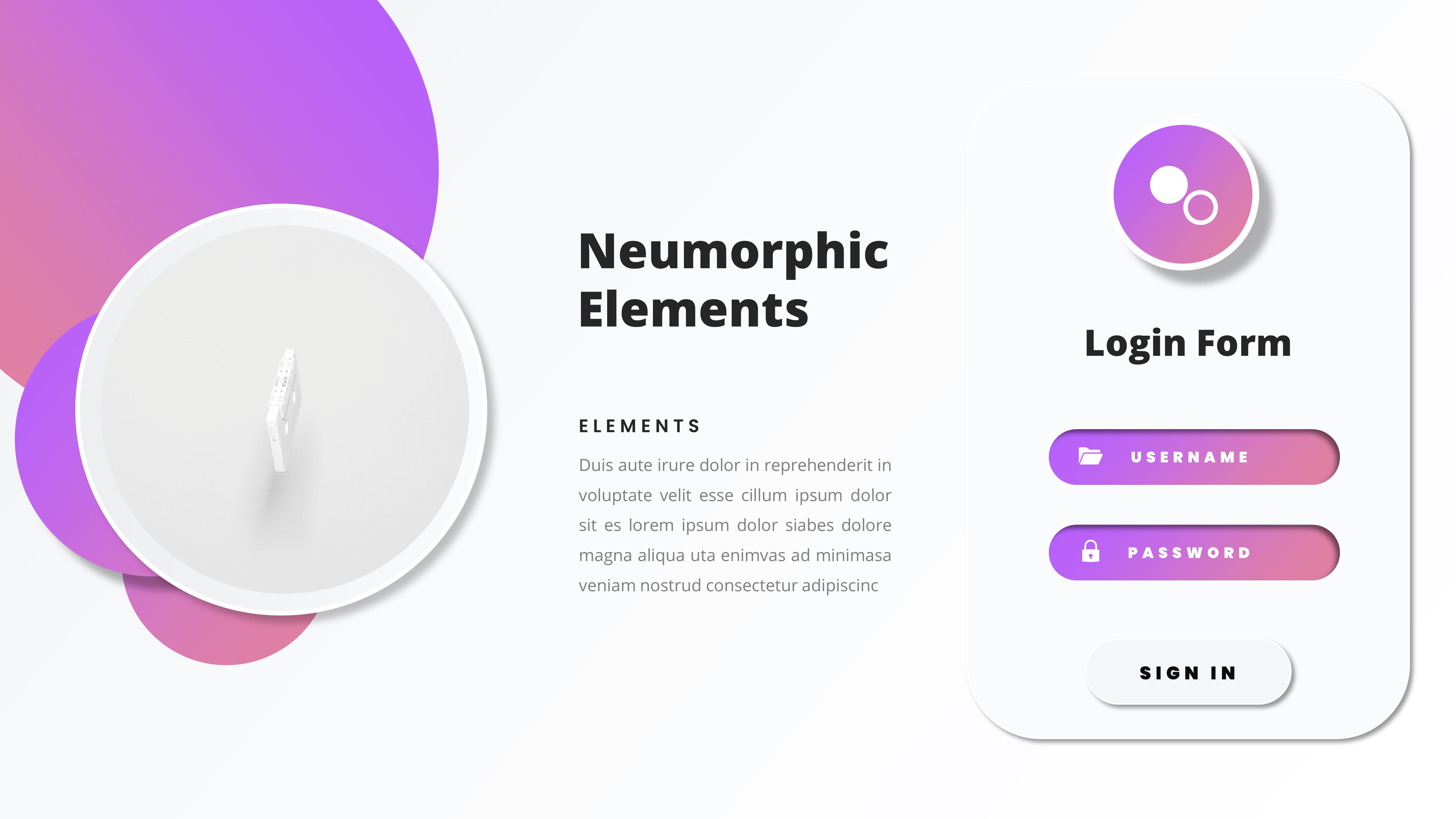 Neumorphic Powerpoint Templat, Presentation Templates | GraphicRiver