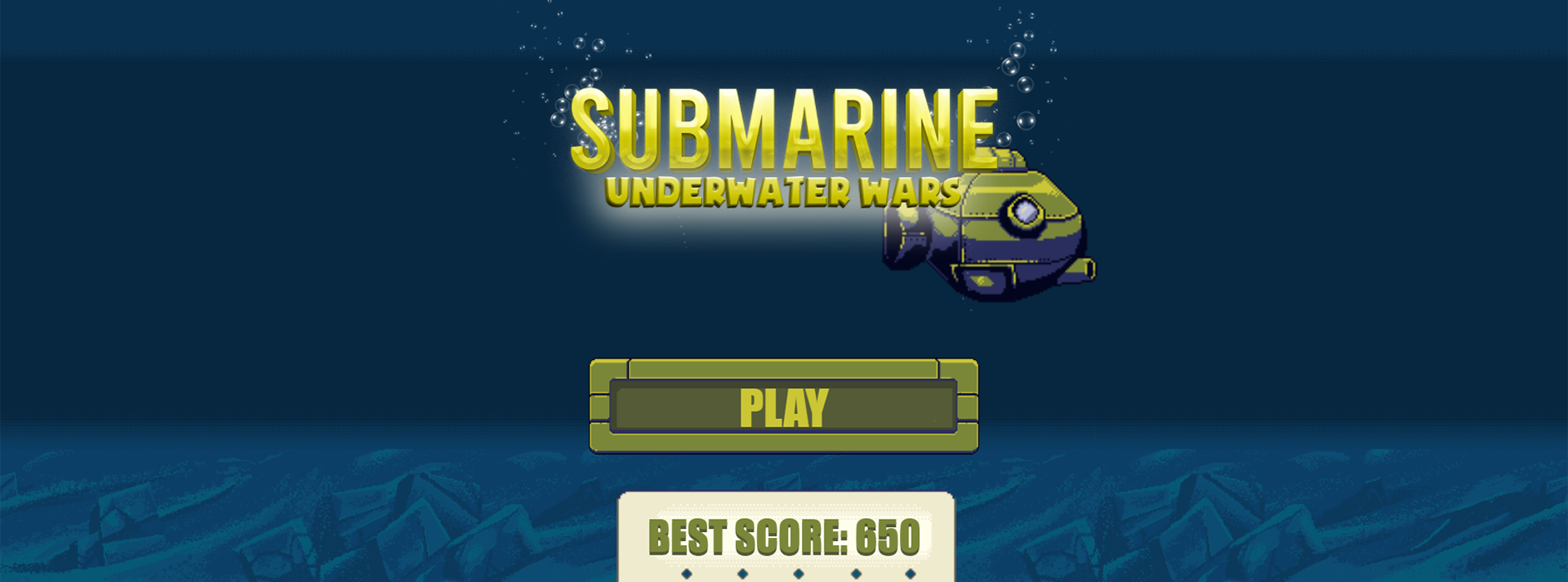 Submarine Underwater Wars Construct 3 HTML5 Game by Sparximer | CodeCanyon
