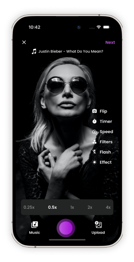 Tiktok Clone App Template In Flutter Video Creating And Sharing App