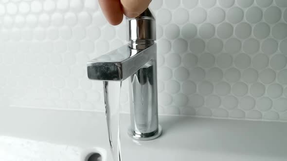 Water Out of Tap in Slow Motion, Stock Footage | VideoHive