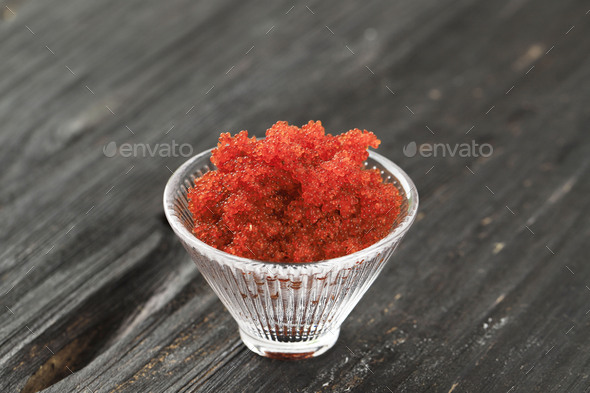 Tobiko, Seasoned Flying Fish Roe Stock Photo by ikadapurhangus | PhotoDune