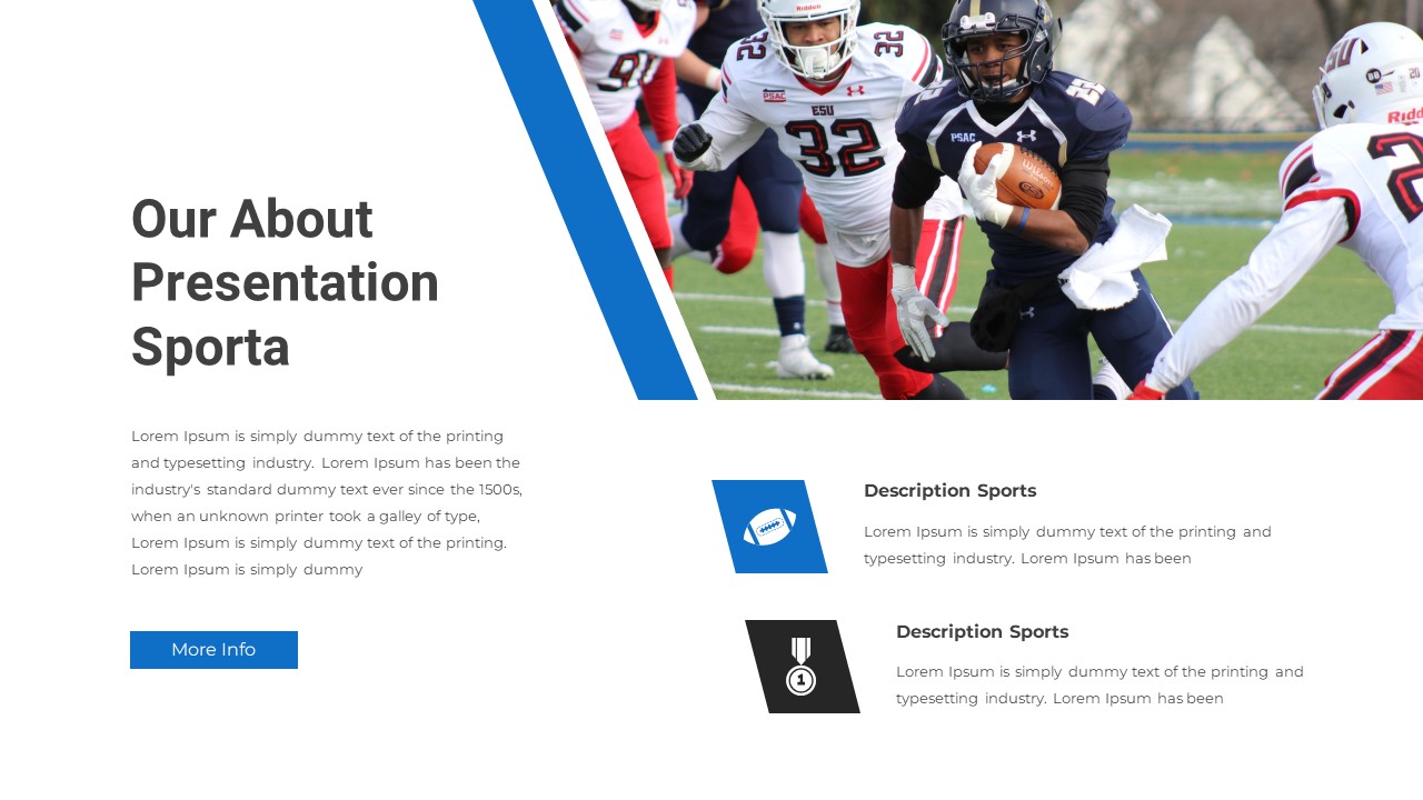 Sporta - Sports PowerPoint Template, Presentation Templates | GraphicRiver