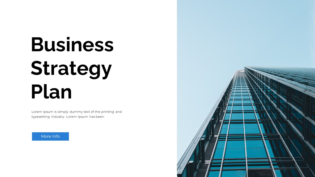 Business Strategy Plan - PowerPoint Template, Presentation Templates