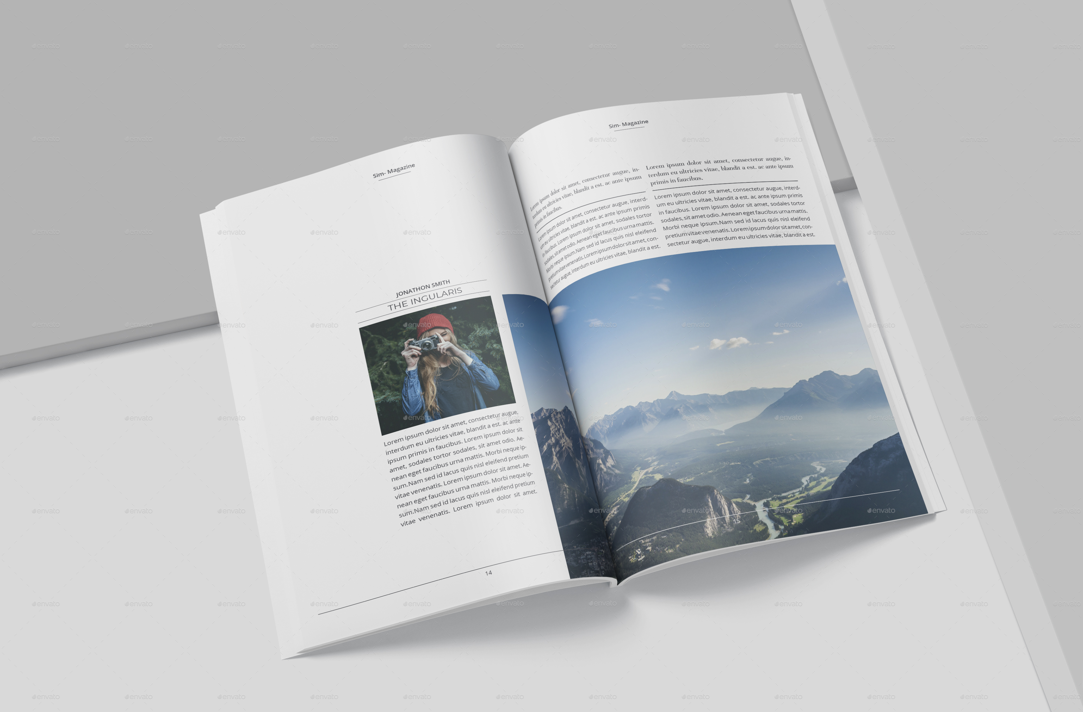 The Magazine, Print Templates | GraphicRiver