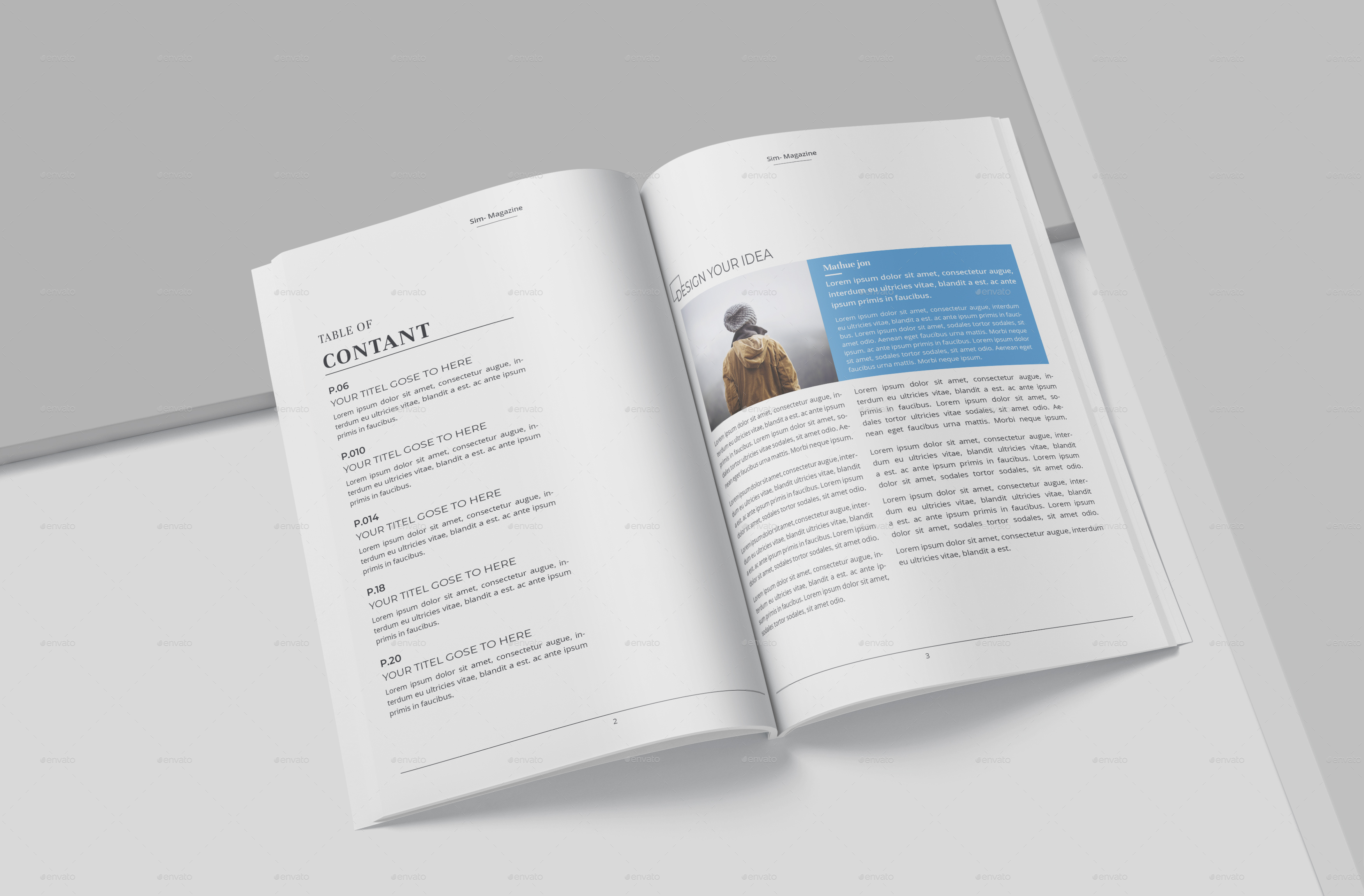 The Magazine, Print Templates | GraphicRiver