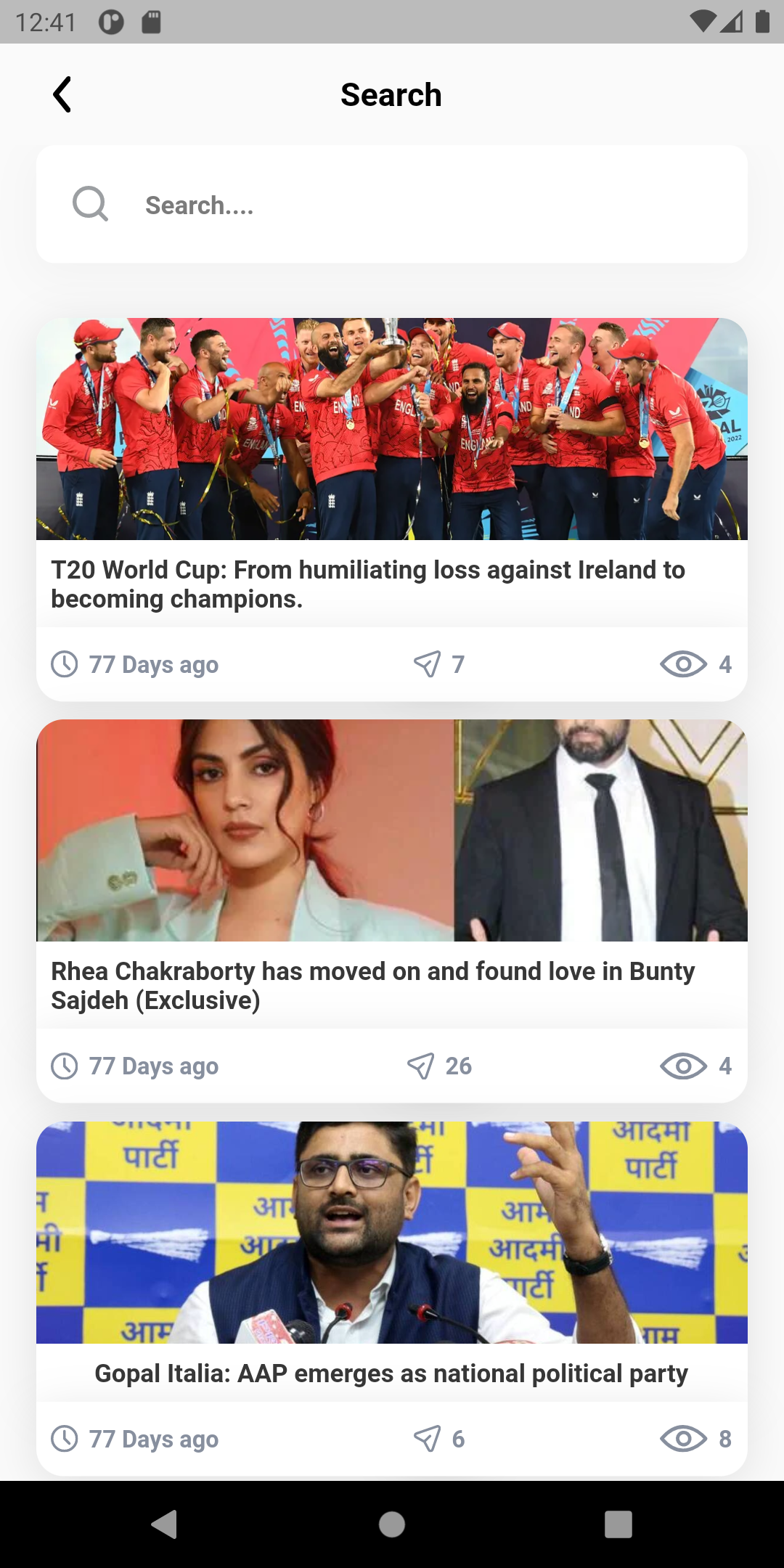 News App Template - Your Shortcut to Building a Top-Notch News App! by ...