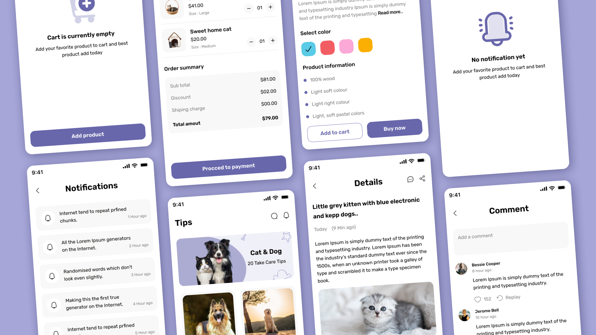 PetCare: Pet Food Stores & Services app in Flutter 3.x (Android, iOS ...