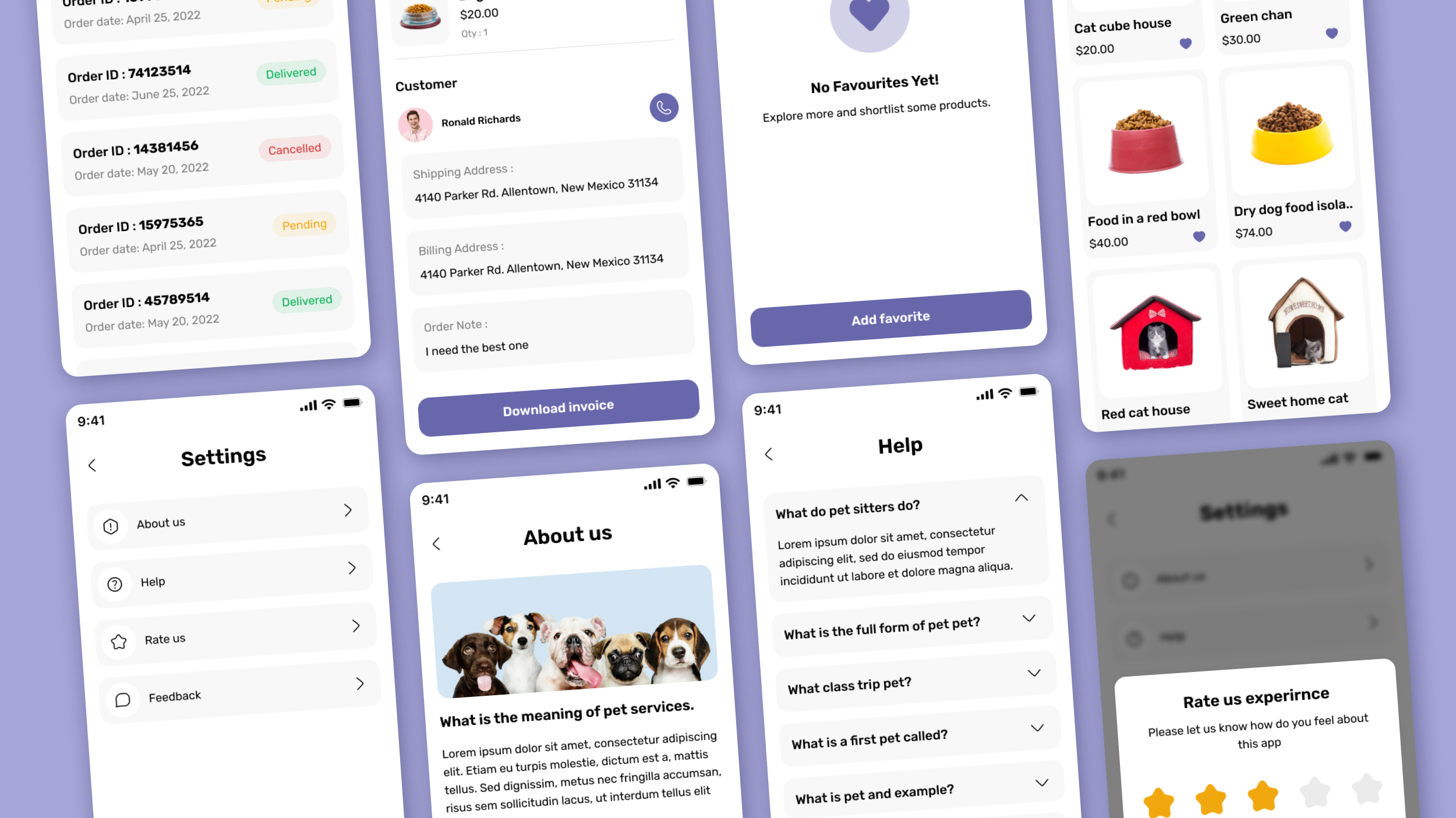 PetCare: Pet Food Stores & Services app in Flutter 3.x (Android, iOS ...