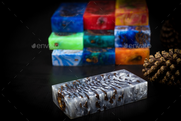 Pine cone casting epoxy resin Stock Photo by thichaa | PhotoDune