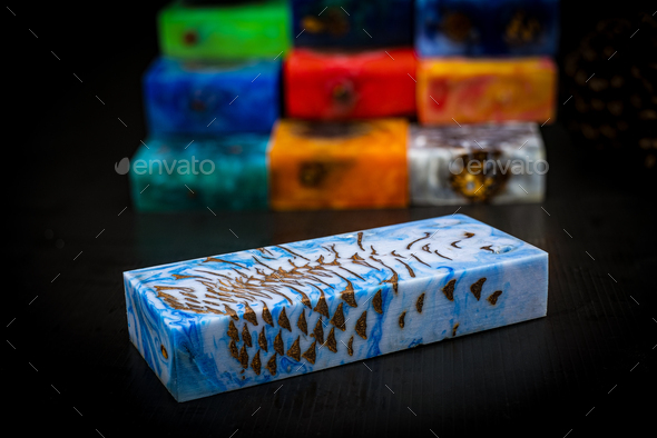 Pine cone casting epoxy resin Stock Photo by thichaa | PhotoDune