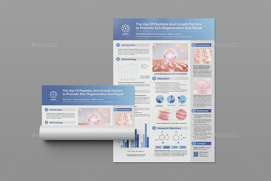 Case Study Research Poster Template, Print Templates | GraphicRiver