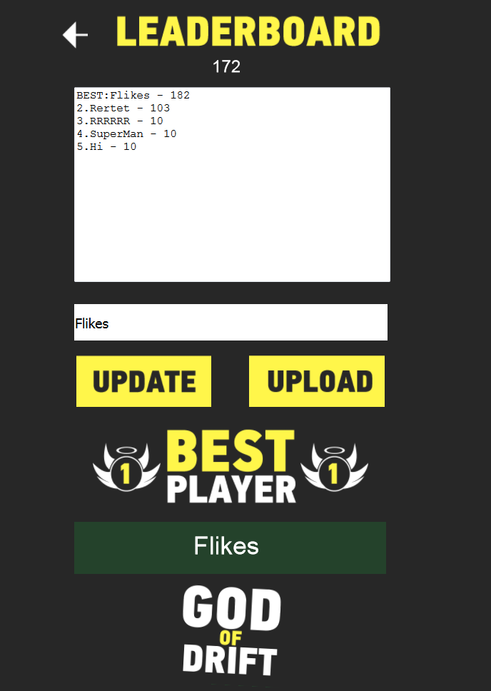 King Of Drift - HTML5 game, mobile, ADS possible, leaderboard ...