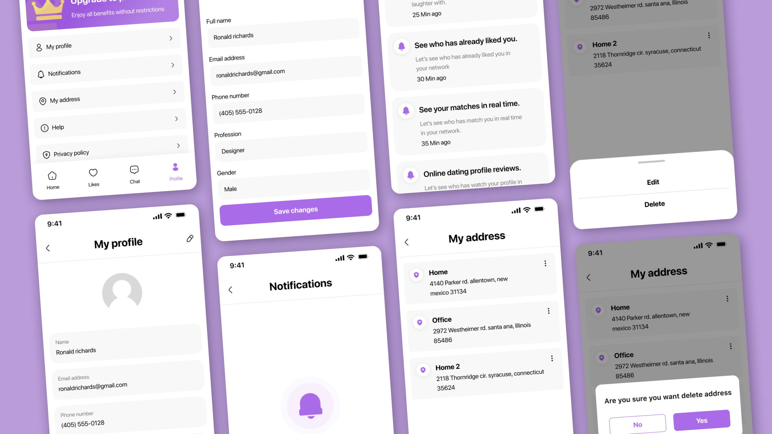 TenderTalks: Socialize & Match app in Flutter 3.x (Android, iOS) UI template | Dating App by ...
