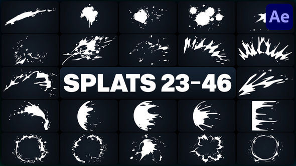 Splats Elements for After Effects, After Effects Project Files | VideoHive
