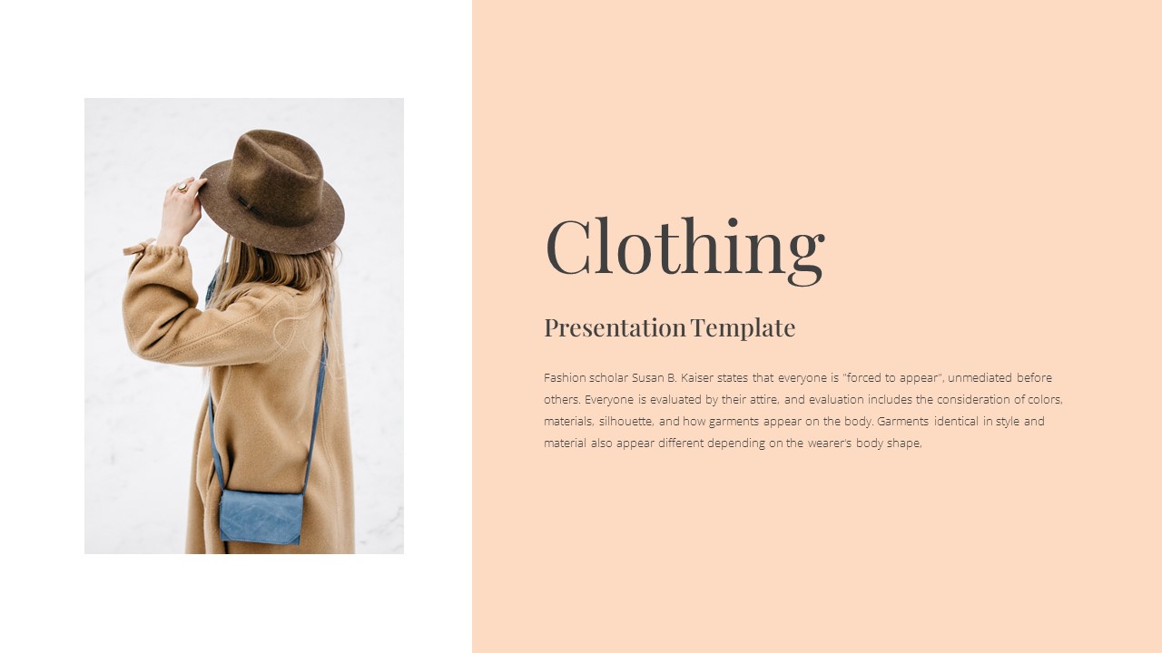 Clothing Presentation Template, Presentation Templates | GraphicRiver